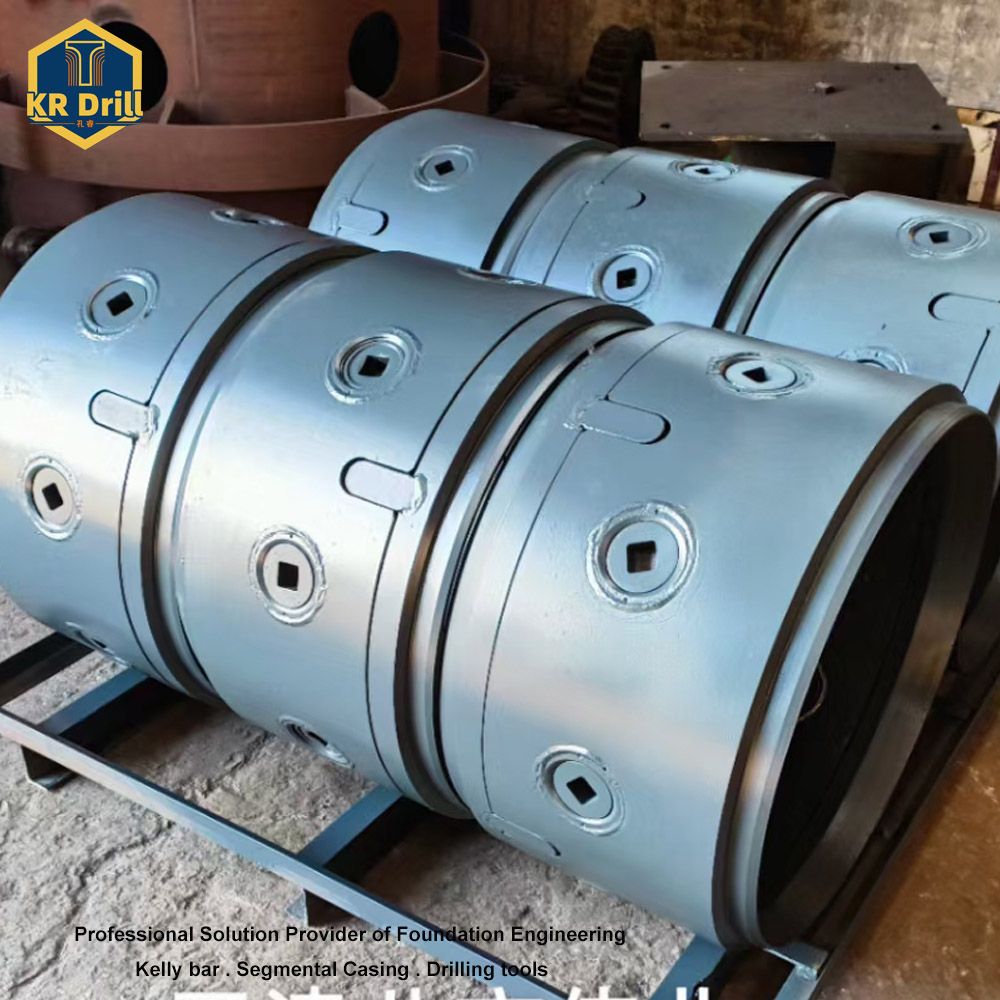 Buy Piling Foundation Engineering Piling Machine Segmental Casing Double Wall Casing Joint from ...