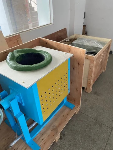 Buy 10-50 Kg Graphite Crucible Metal Melting Equipment Metal Melting ...
