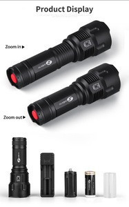 Buy 5000 Lumen Blue Point Uv Torch Led Rechargeable Flashlight from ...