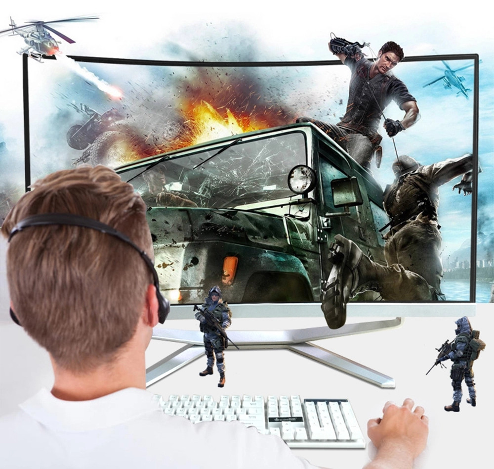 Buy Cheap All In One Pc Curved Screen 27 Inch Monoblock Office All In ...