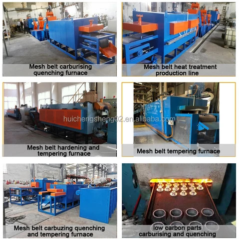 Buy Continous Mesh Belt Conveyor Carburizing Quenching Heat Treatment ...