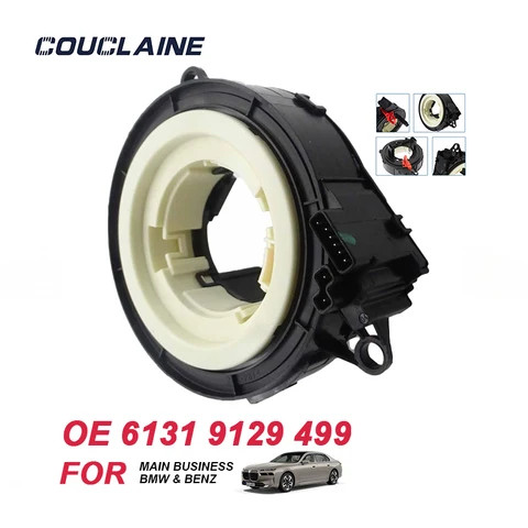 Buy Couclaine Steering Wheel Angle Sensor 61319129499 For Bmw E60 E61 E63 E64 E66 E65 E67 E81 ...