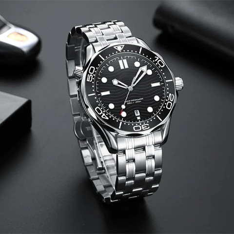 Buy Custom Brand Stainless Steel Luxury Wrist Automatic Movement ...