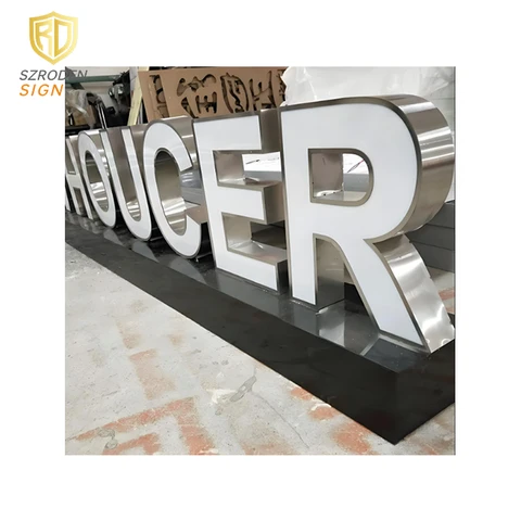 Buy Custom Light Sign Led Letters Alphabet City Park Landscape Large ...