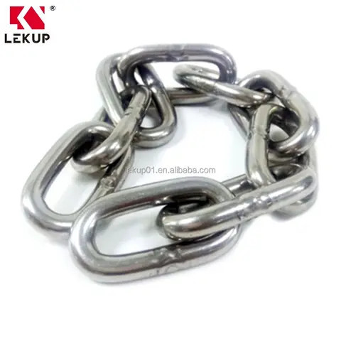 Buy Din763 766 6mm Short Long Link Chain Stainless Steel Link Chain Anchor Welded Link Chain ...