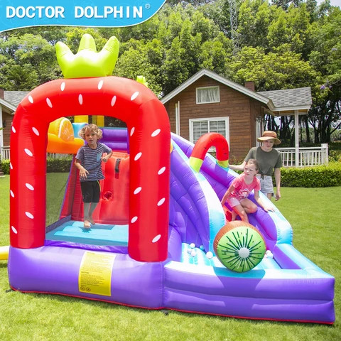 Buy Doctor Dolphin Hot Sell Kids Jumping Castle Home Inflatable Castle ...