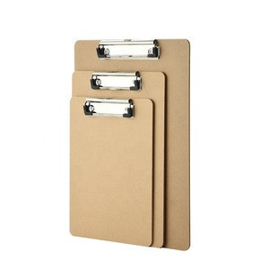 Buy Eco-friendly A4 Size Wood Clipboard Quality Guaranteed Soft Mdf ...