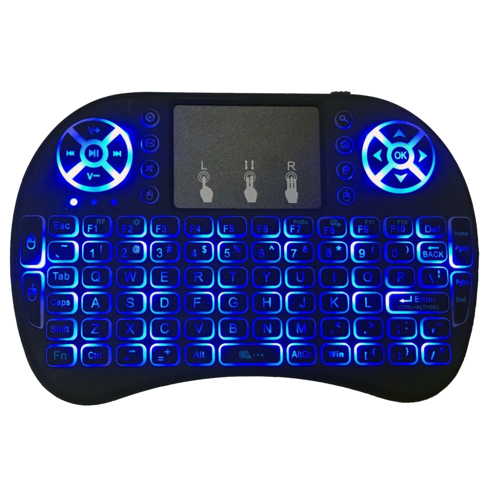 Buy Excel Digital Touch-pad 3 Colors Backlit 2.4g Wireless Air Mouse ...