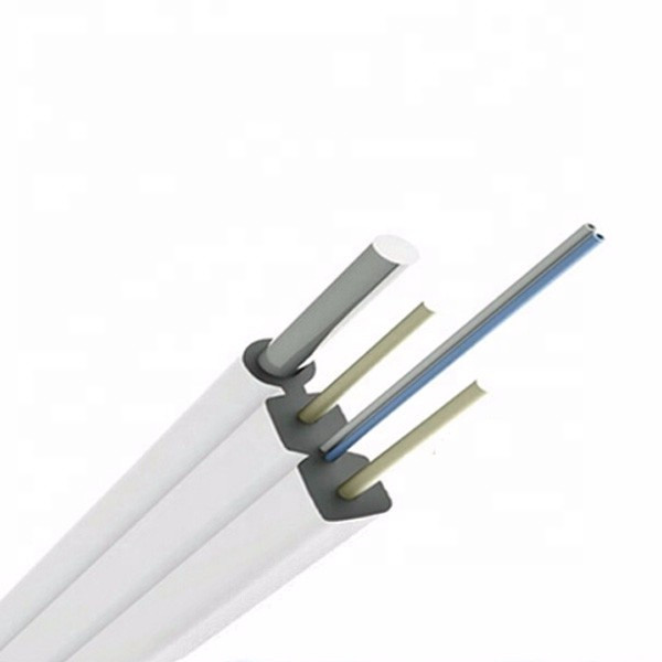 Buy Factory Fiber Optic Cable Ftth 2 Core With Frp Strength Member ...