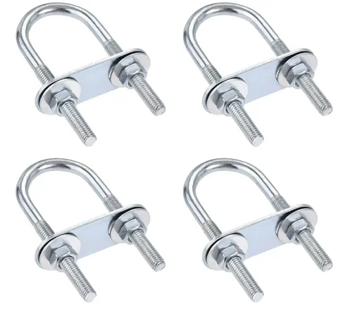Buy Fastener Stainless Steel Square U Bolt Clamp Metal U Bolts Pole U ...