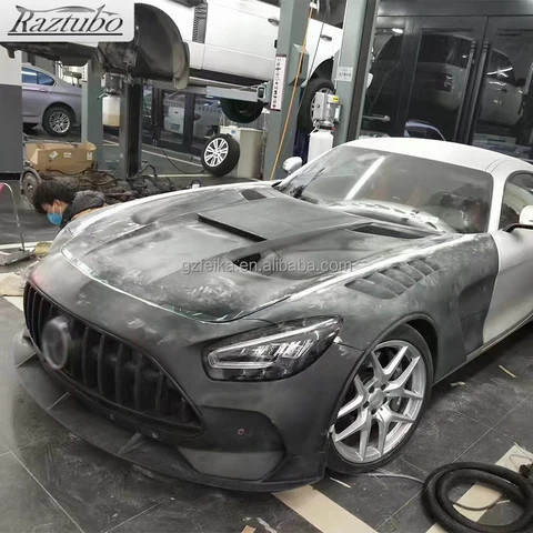 Buy For Benz Amg Gt Gtc Gts Bs Body Kit Modified To Black Series Style ...
