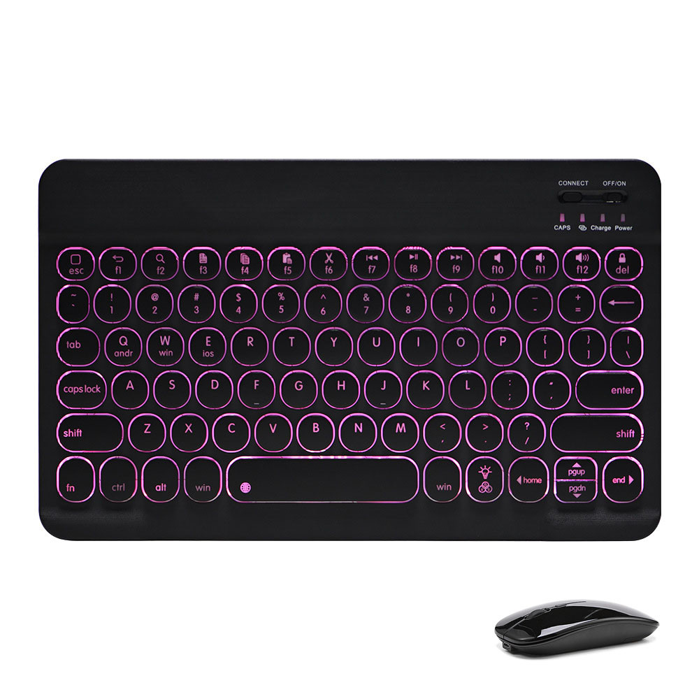 Buy Gaming Keyboard Mouse Led Color Backlight Keyboard Rgb Bt Mini ...