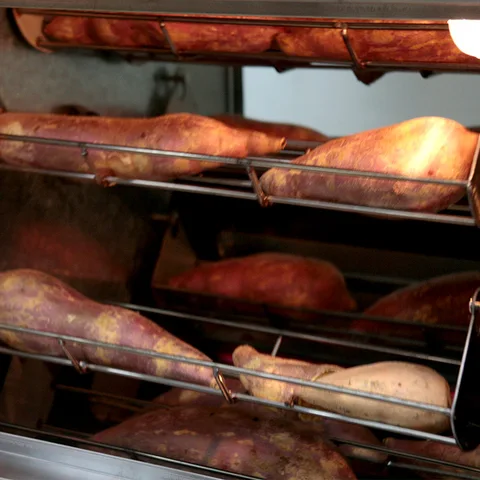 Buy Gas Style Commercial Stainless Steel Sweet Potato Roasting Machine ...