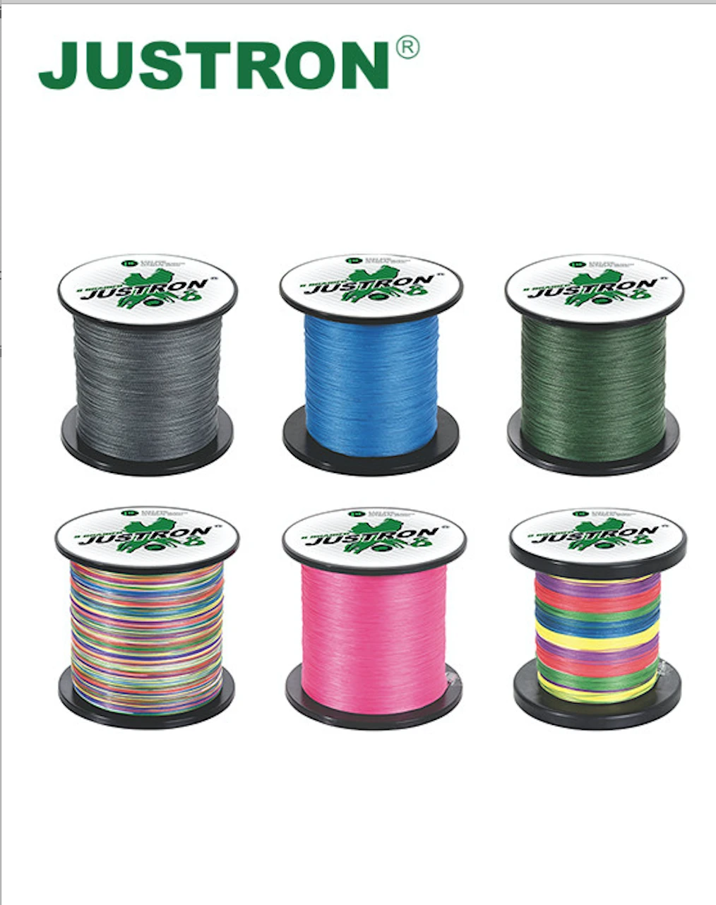 Buy Justron Pex8 1000m German Technique Super Strong Long Line Fishing Line Multifilament Pe ...