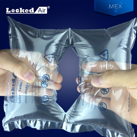 Buy Locked Air Packaging Insert Roll Air Cushion Bag Hdpe Air Pillow ...