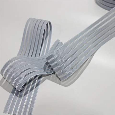 Buy New Fashion Gray Color Medical Fish Silk Elastic Webbing Stretch ...