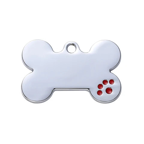 Buy Personalised Puppy Dog Name Tag Stainless Steel Sublimation ...