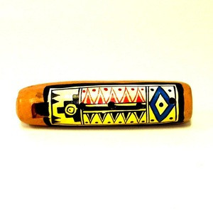 Buy Peruvian Ceramic Crafts Flute, Peru Ceramic Finger Shaped Ocarina ...