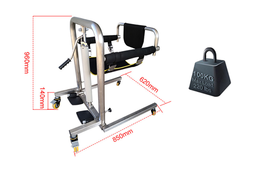 Buy Physical Therapy Equipment Medical Portable Lift Transfer Commode ...