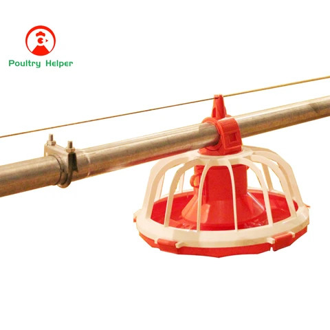 Buy Poultyr Helper Automatic Feeding Pan System Animal Feeders Farm ...