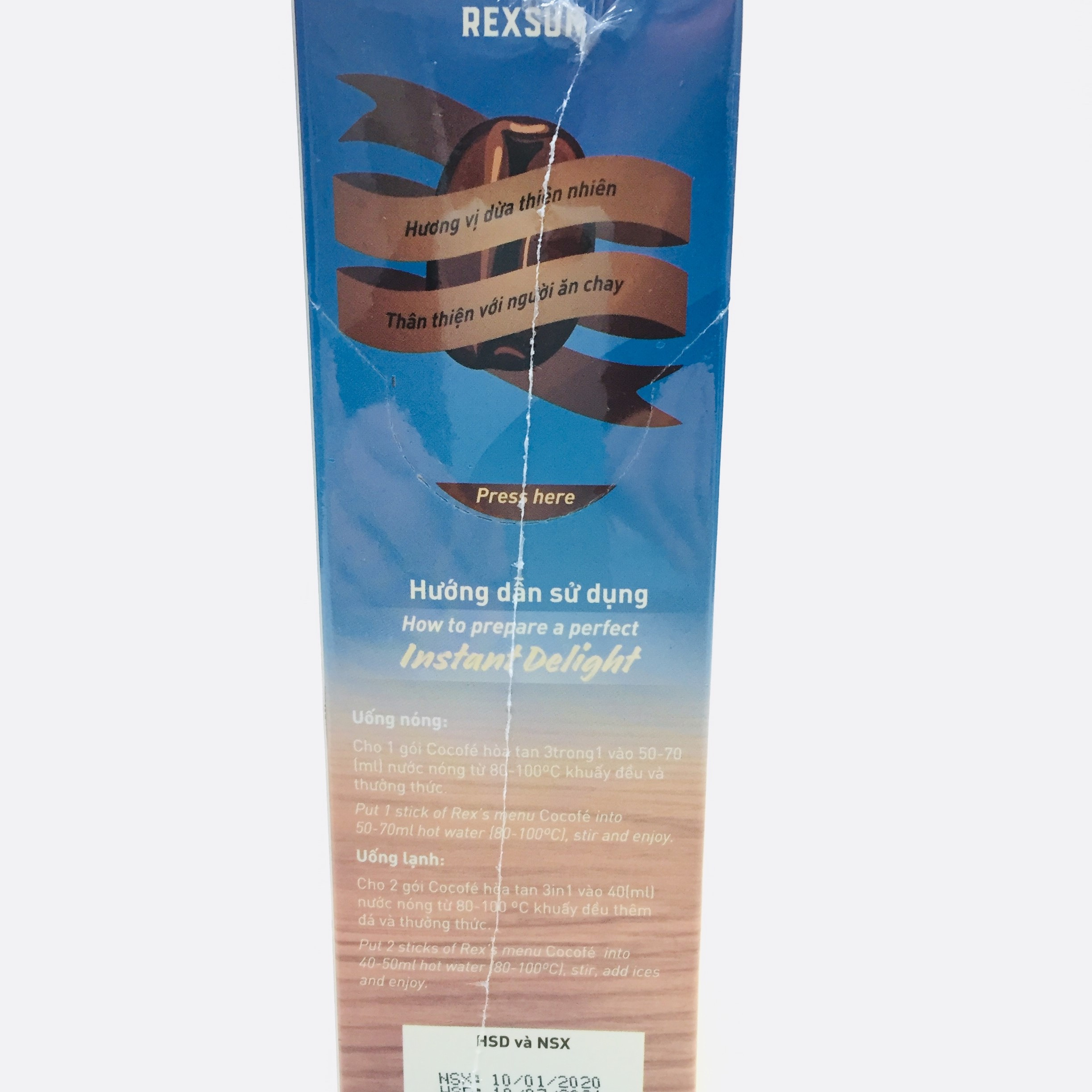 Buy Rexsun - Cocofe 3 In 1 Coconut Coffee Delicious With Coco Milk ...