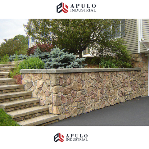 Buy Rusty Quartzite Stone Veneer Wall Cladding Hook Cement Back Slate ...