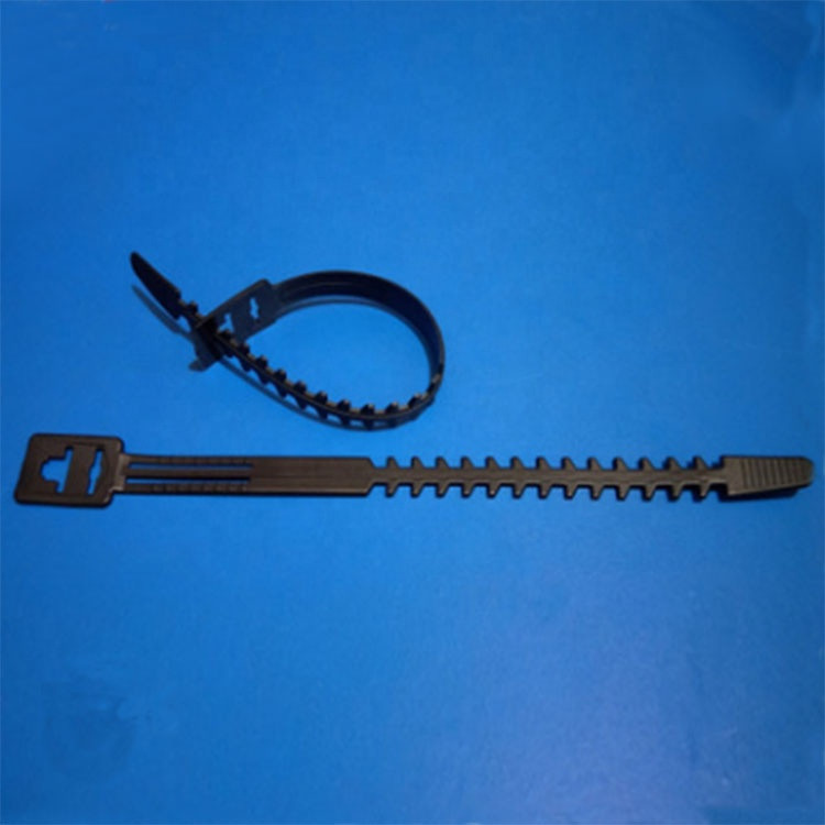Buy Self-locking Adjustable Trapezoidal Cable Ties Reusable Fish Bone ...