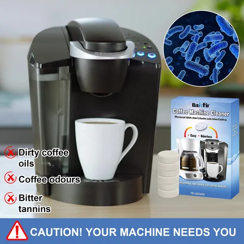Buy Solid Disposable Detergent Pill Coffee Machine Cleaning Tablet For ...
