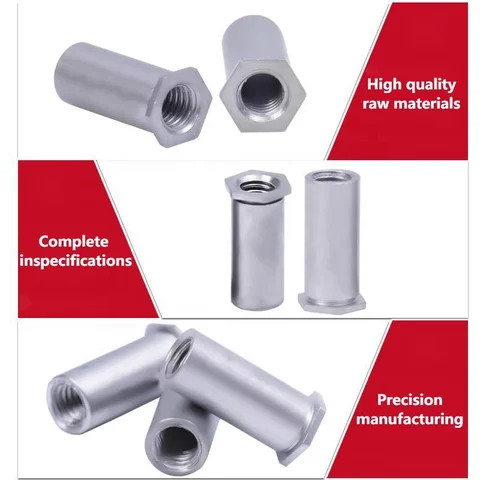 Buy Soo4 Custom 416 Stainless Iron Through Hex Head Self Clinch Rivet ...