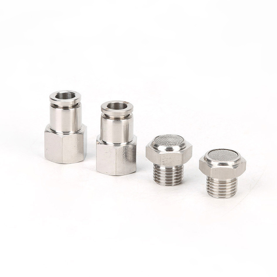 Buy Spcf 8-02 Female Straight Pneumatic Fittings Stainless Female ...