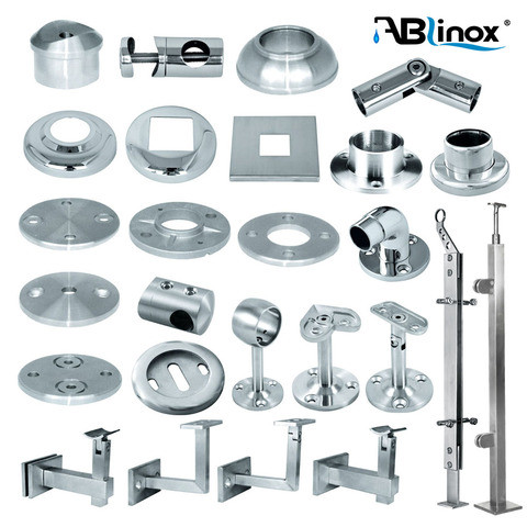 Buy Stainless Steel Balustrades Handrails Accessories Staircase Balcony ...