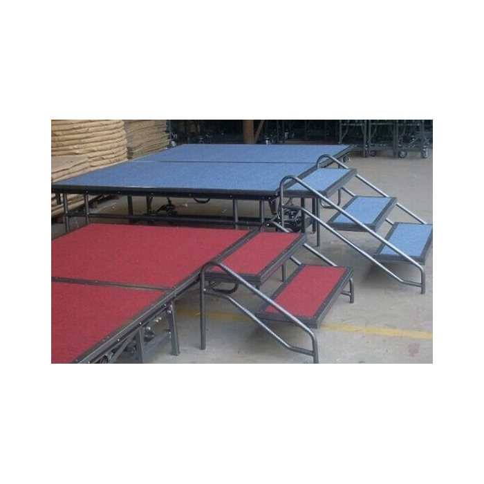 Buy Steel Mobile Stage With Wheels / Aluminum Stage / Plywood Stage ...