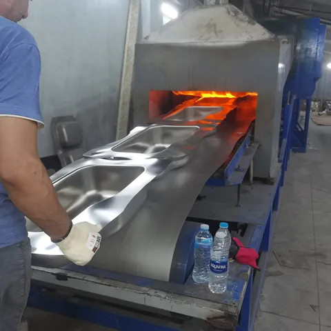 Buy Sus 304 201 Stainless Steel Sink Continuous Atmosphere Protective ...