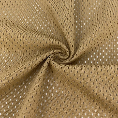 Buy Tennis Cloth Low Elasticity Mesh Hole Fabric Moisture Absorption ...