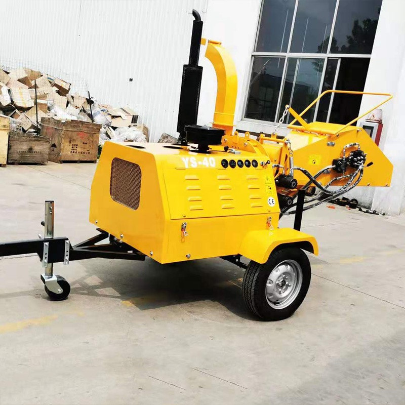 Buy Trailer Wood Chipper With 40hp Engine from Weifang Map Power Import ...