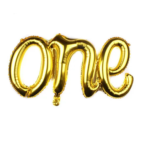 Buy Wholesale Hot Sell Boy Girl One Conjoined Letter Foil Balloon For ...