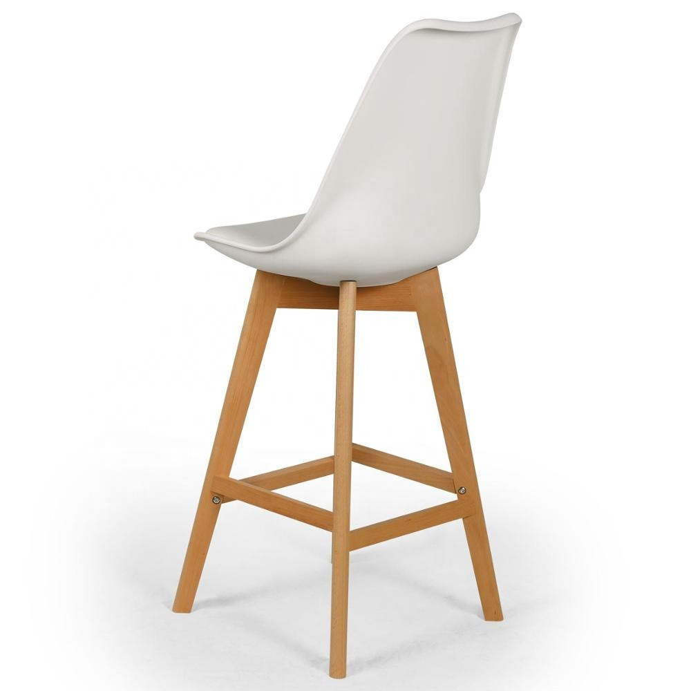 Buy Wood Bar Stools Modern Chair Counter Top High Chairs Taburetes De ...