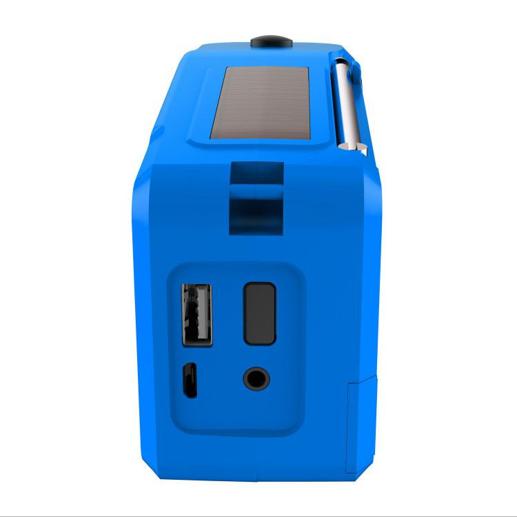 Buy Xsy-098d Solar Powered Hand Crank Radio Led Display Noaa Scan And ...