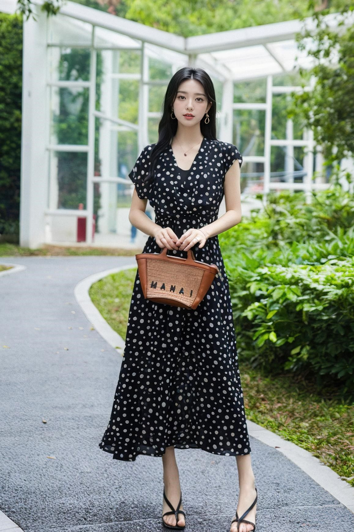 Buy Polka Dot Dress from Nanyou Nozi Clothing Company, China ...