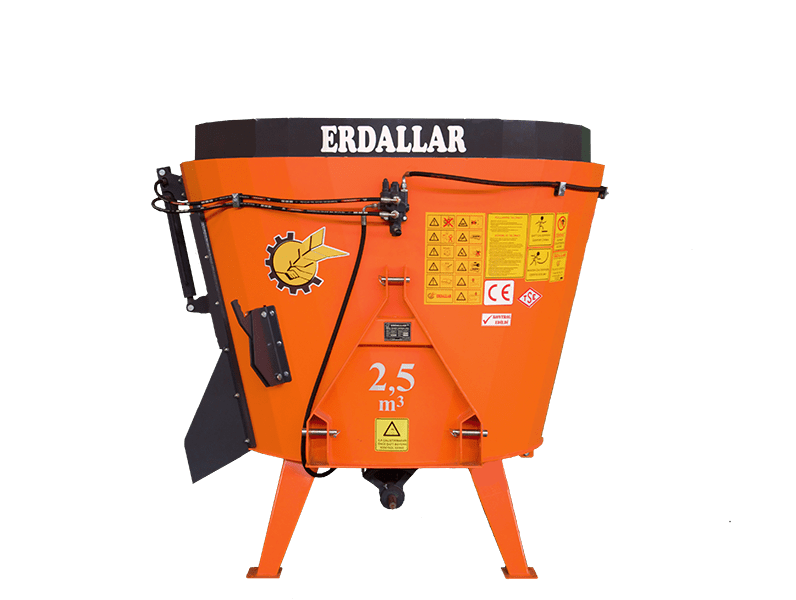 Buy 2,5m3 Stable Vertical Feed Mixer from ERDALLAR TARIMSAL MAKINA ...