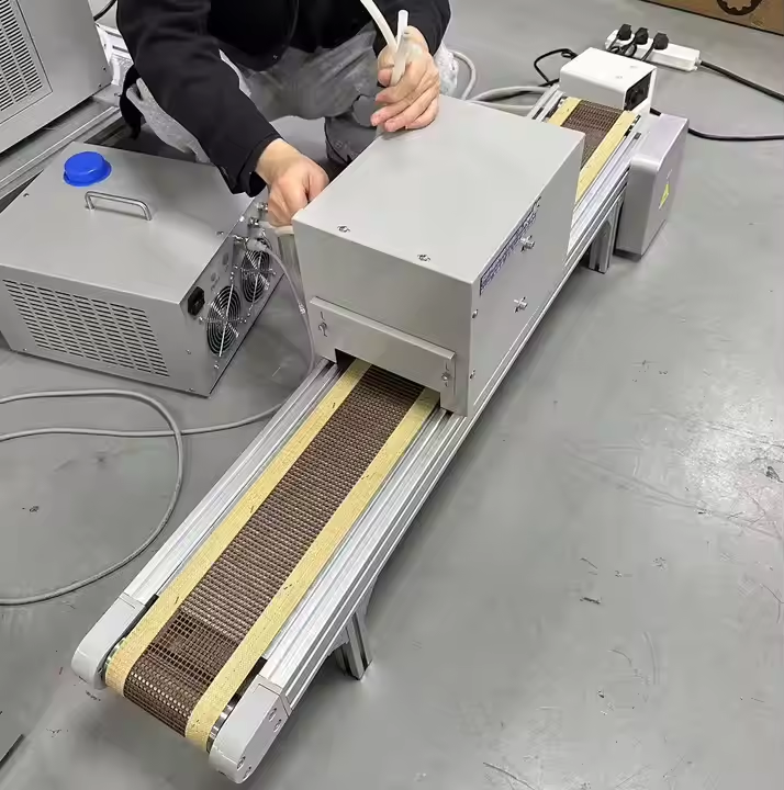 Buy Compact Led Uv Tunnel Dryer Furnace With Conveyor Water Chiller ...