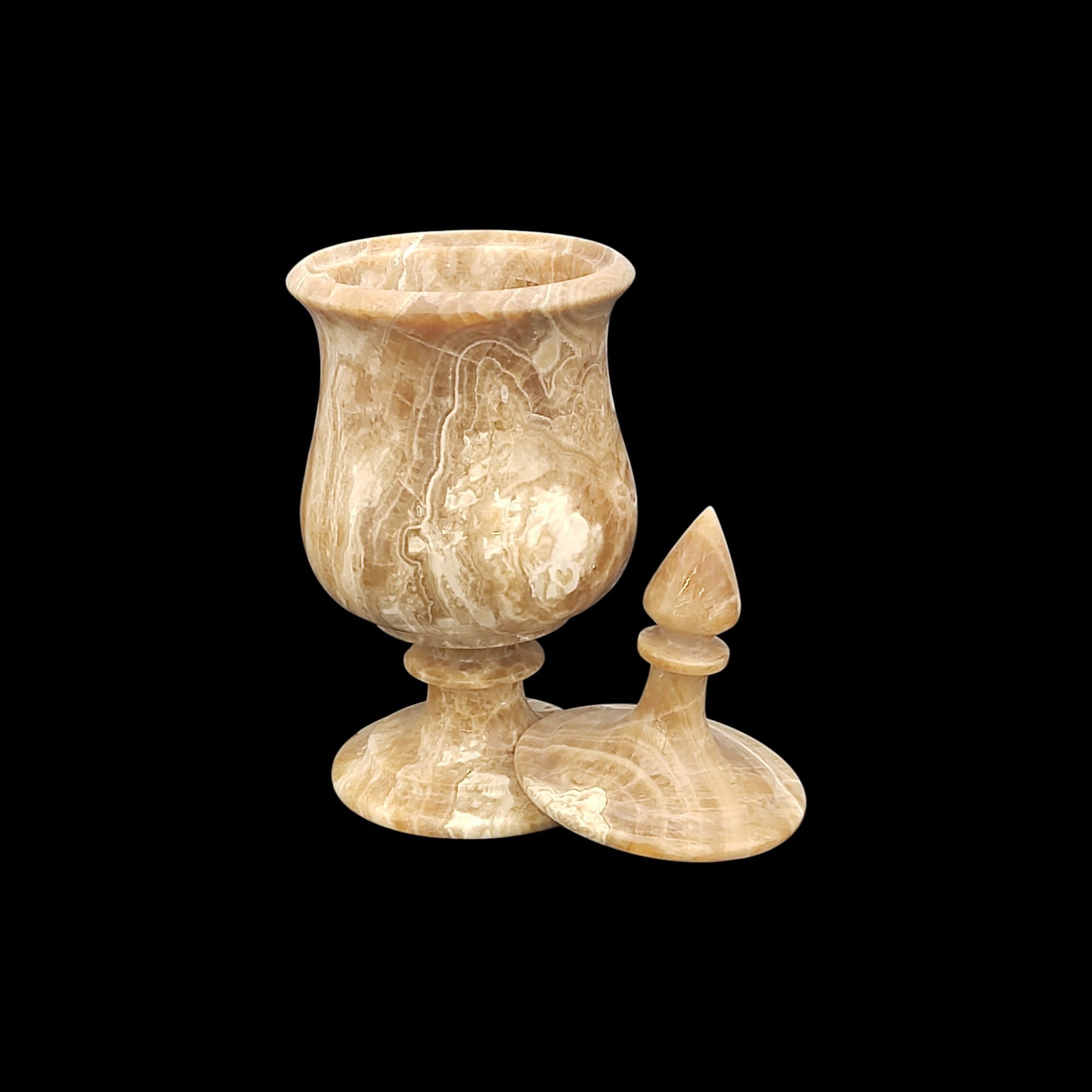 Buy Stone Decorative Container from Silk & Copper, Germany | Tradewheel.com