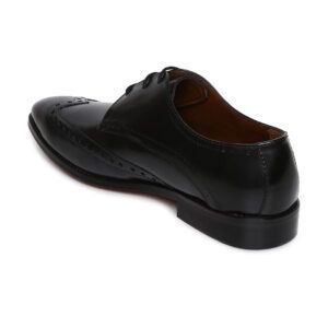 Buy Full Grain Black Leather Shoes from SANI PRODUCTS, India ...