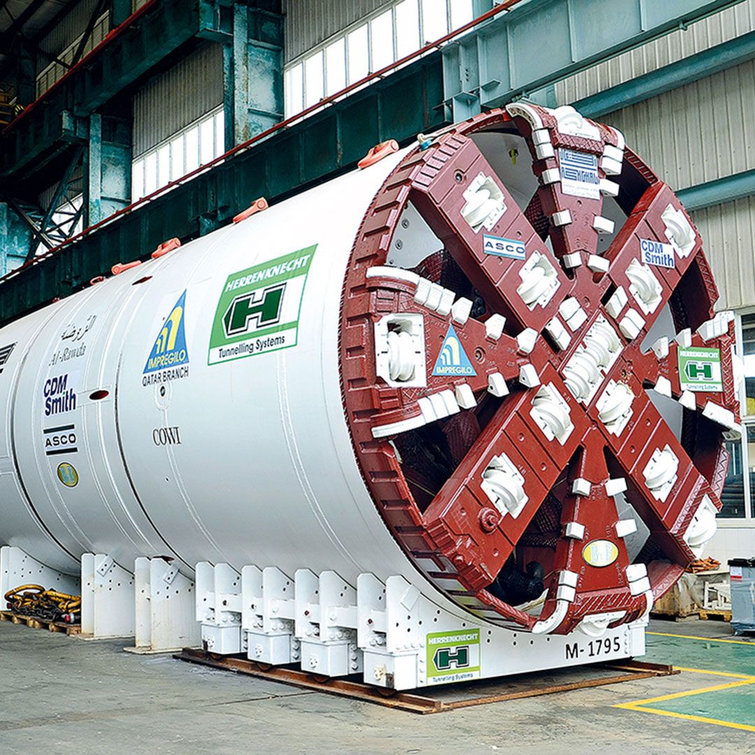 Buy Herrenknecht Tbm Rock Pipe Slurry Jacking Used Single Double Shield ...