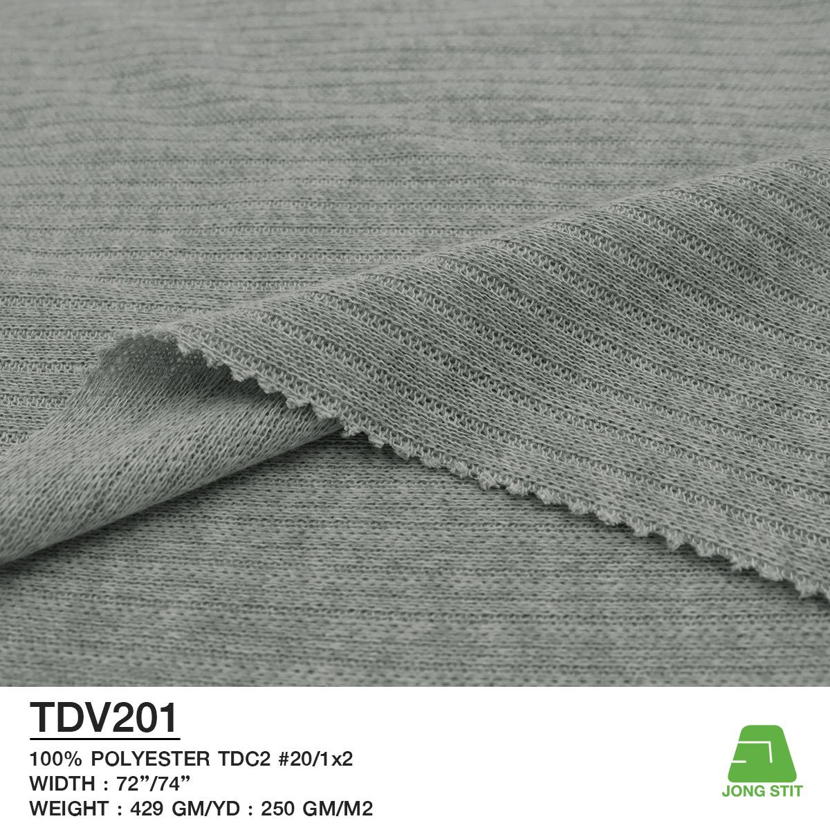 Buy Tdv201 - Rib Melange Knitted Fabric from Jong Stit Co, Ltd ...