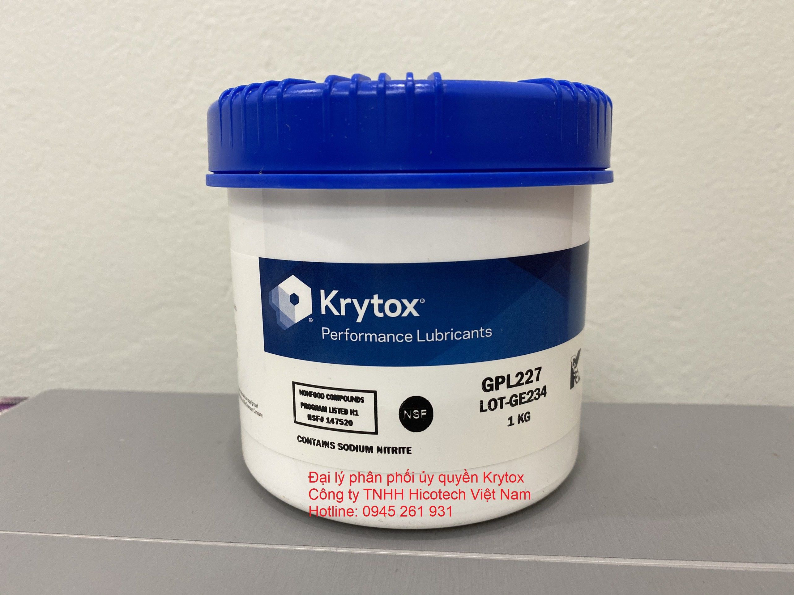 Buy Krytox Gpl 227 from Hicotech Vietnam co.,ltd, Vietnam | Tradewheel.com