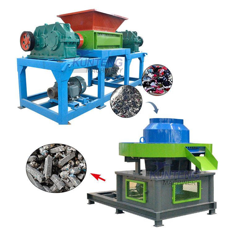 Buy Plastic Bottle Cardboard Garbage Shredder, Combustible Waste ...