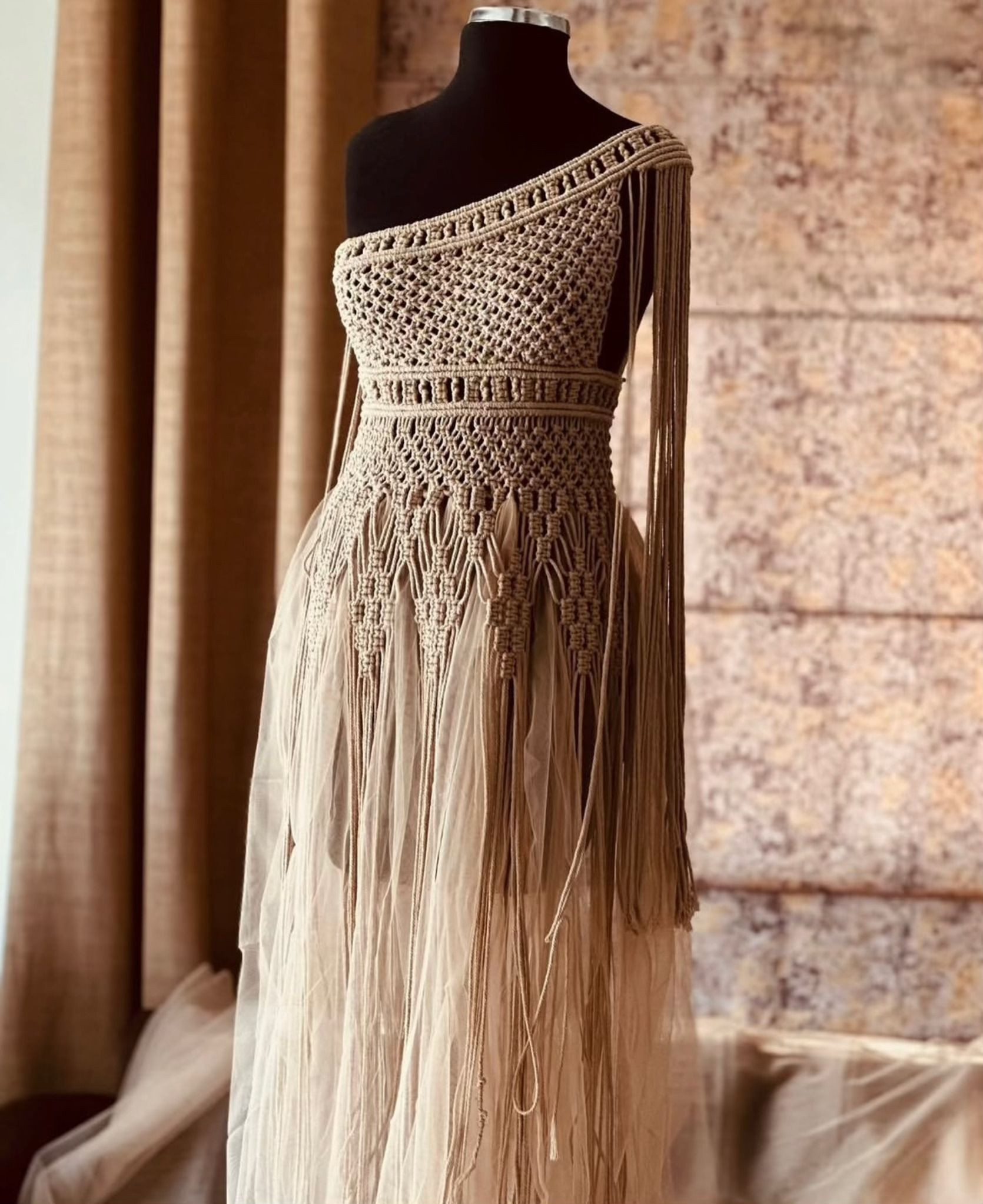 Buy Macrame Dress - Roman Collection from Gil Tejarat Shahrivar, Iran ...