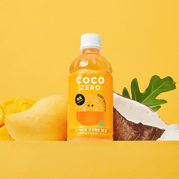 Buy Sugarlolo Coco Zero Mango 340ml from GN KOREA, South Korea ...