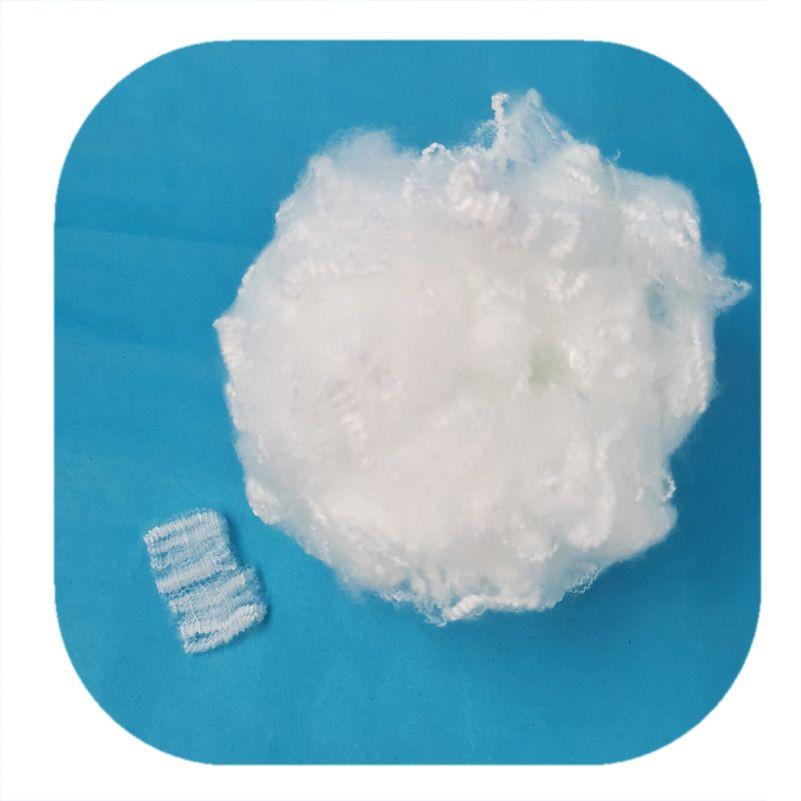 Buy Raw White Psf Fiber Anti-pilling Pet Polyester Fiber For Spinning ...